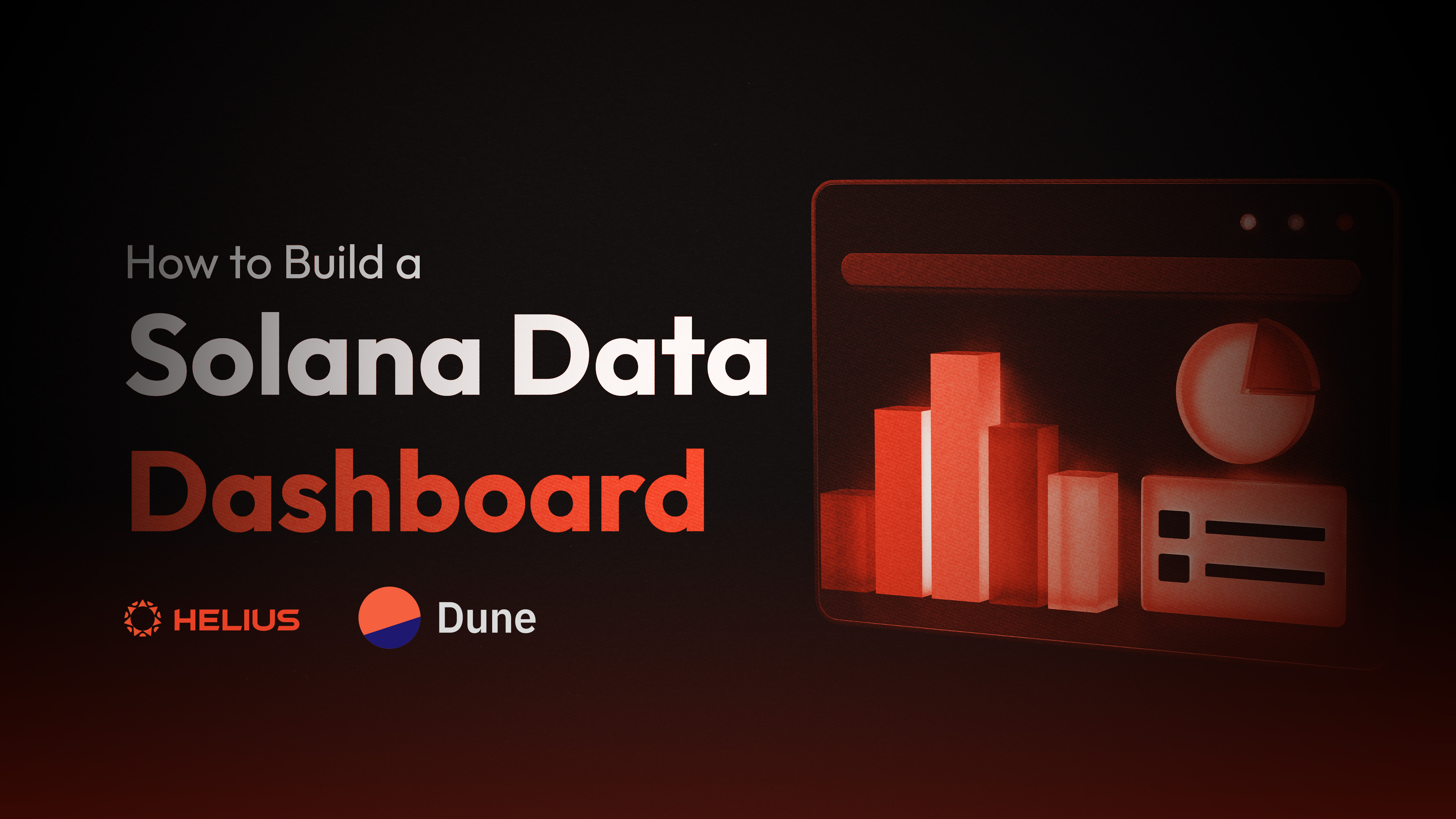 How to Build a Solana Data Dashboard with Dune