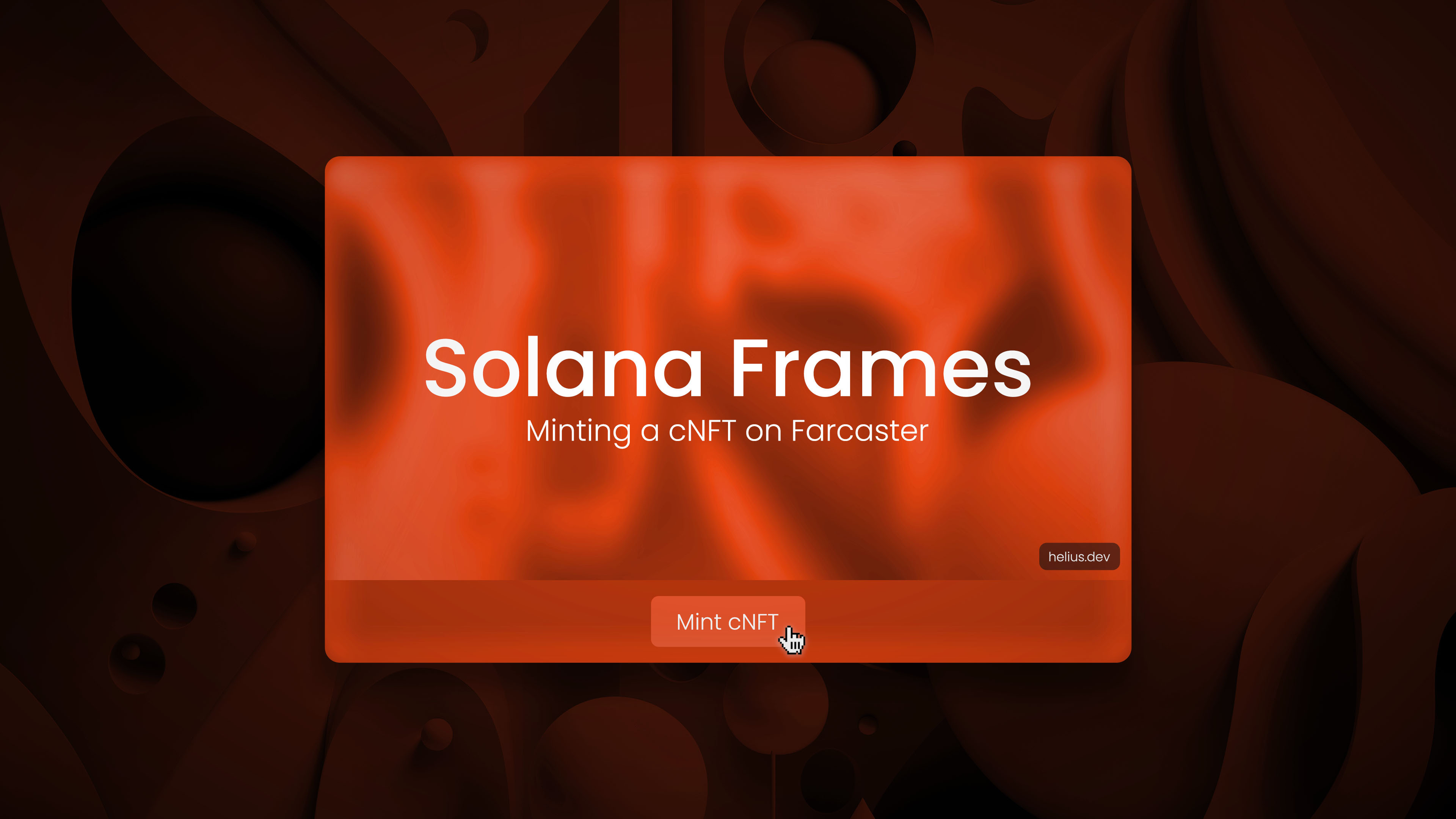 Solana Frames: Minting a cNFT on Farcaster